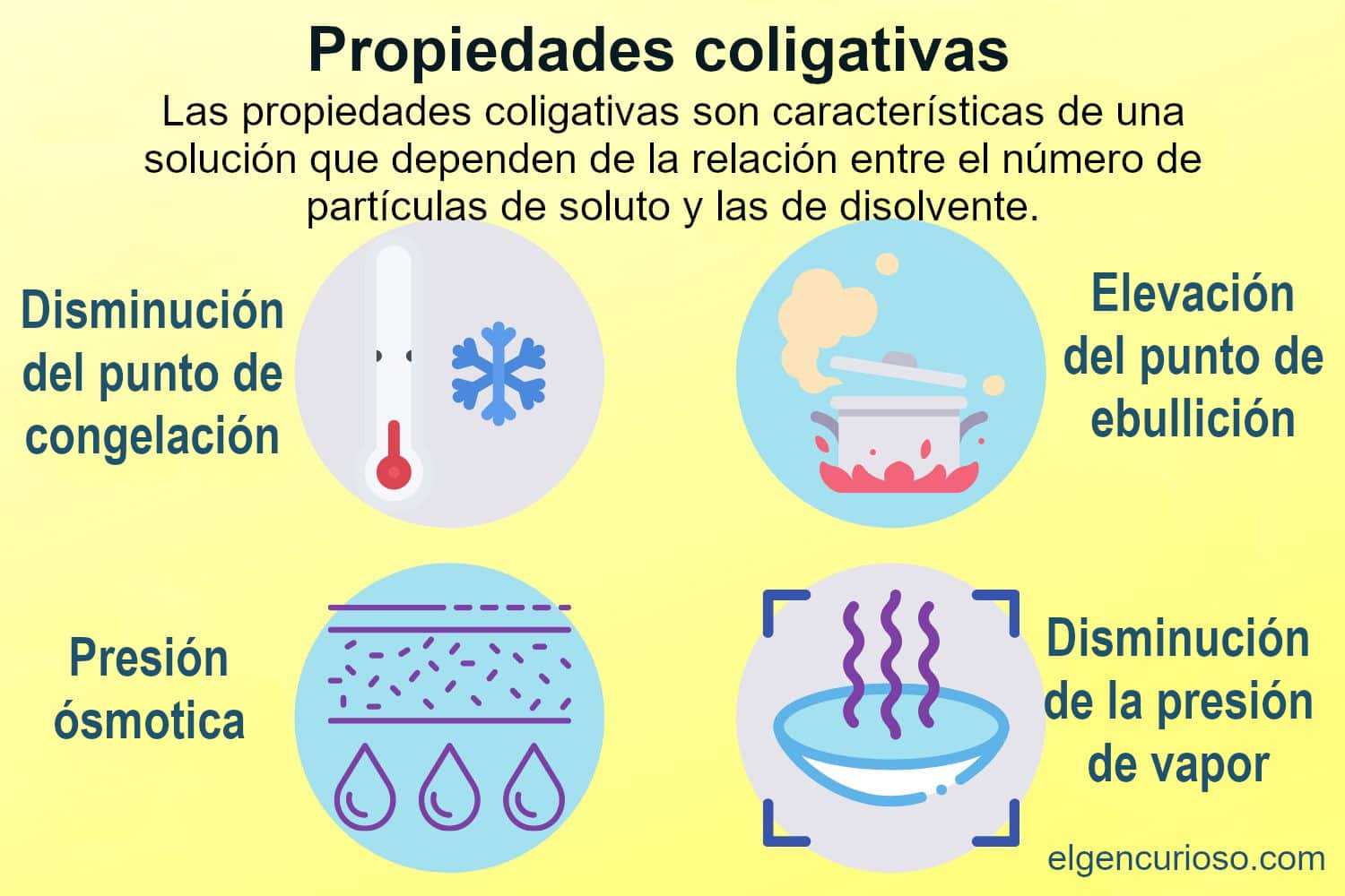What are colligative properties? Definition and examples | The Curious Gen